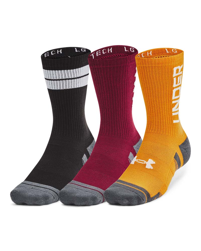 Unisex UA Performance Tech 3-Pack Crew Socks | Under Armour Srbija