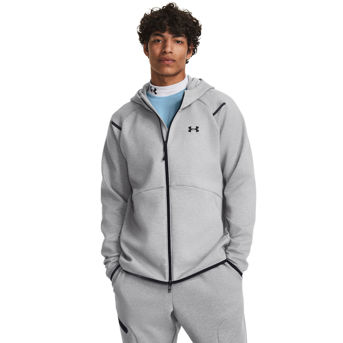 Muški Duks sa Rajsferšlusom Under Armour Unstoppable Fleece | Under ...