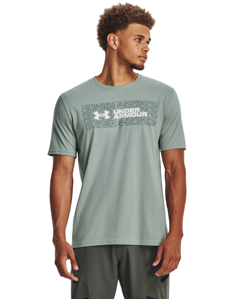Men's UA Wordmark Overlay Short Sleeve | Under Armour Srbija