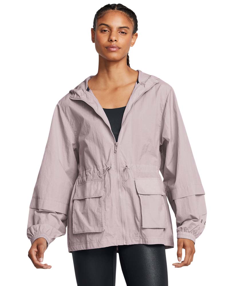 Women's UA Crinkle Woven Jacket | Under Armour Srbija